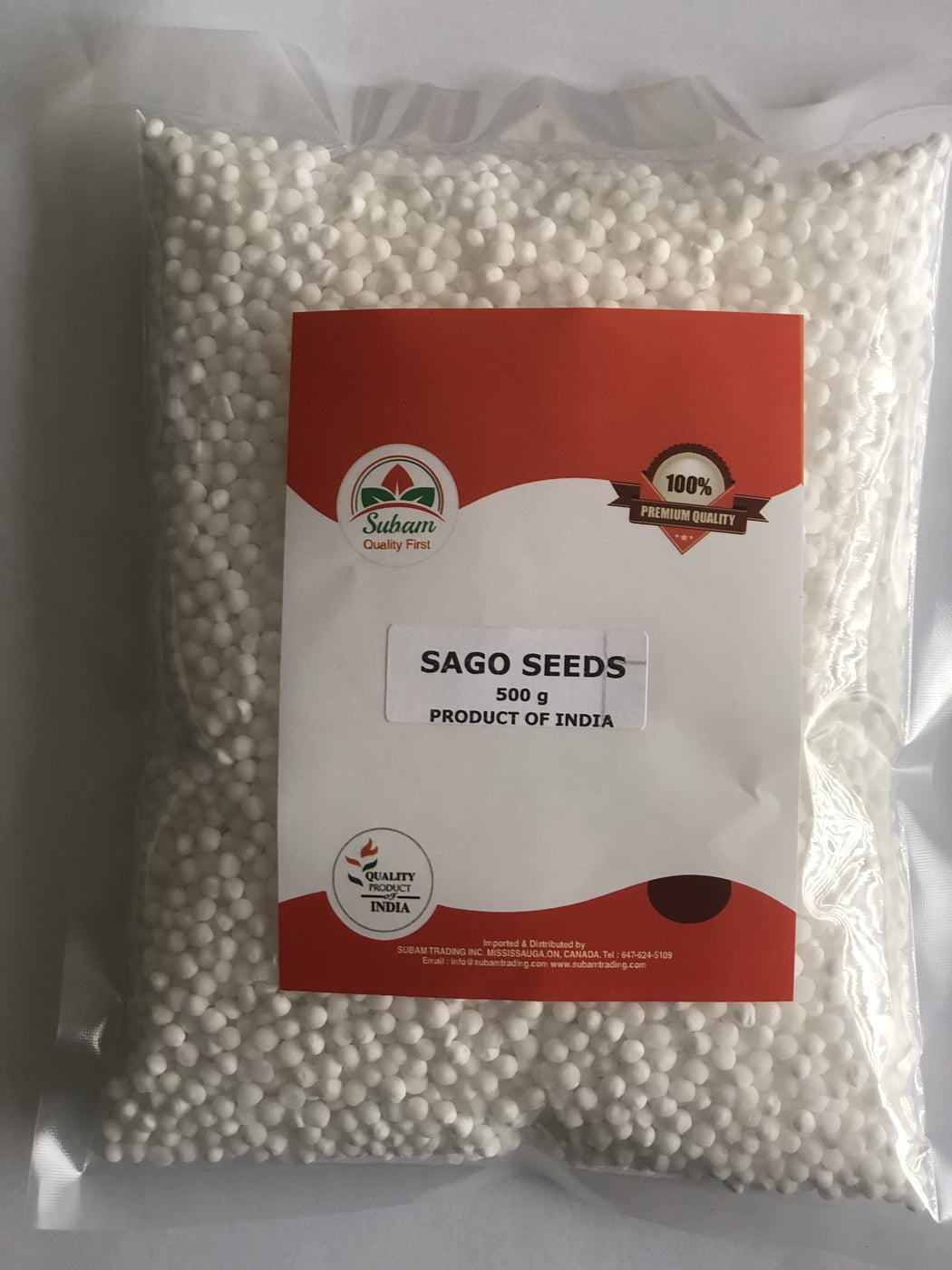 Sago Seeds 500 Gms