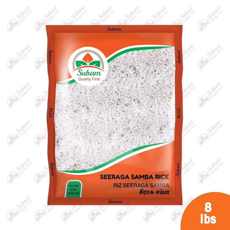 SEERAGA SAMBA RICE - 8 LBS