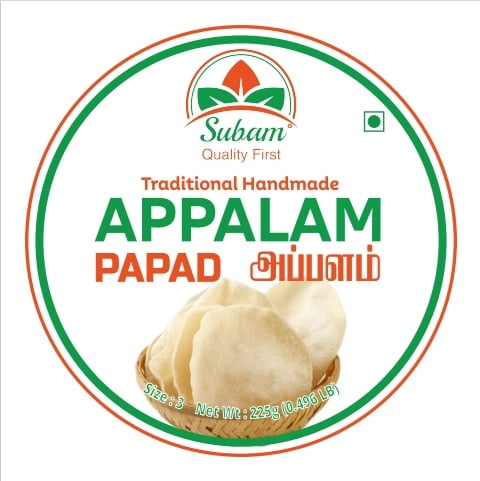 SUBAM APPALAM N0:3