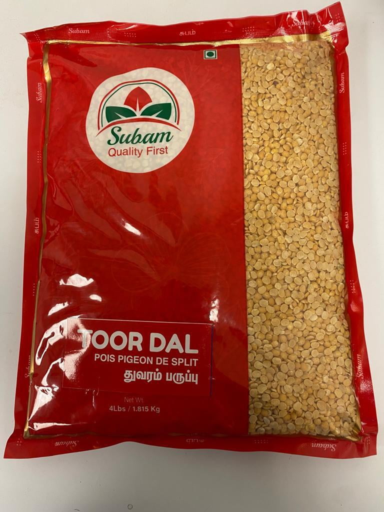 TOOR DAL (Indian)- 4lbs